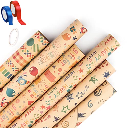 Papier cadeau kraft : l'emballage pour vos cadeaux d'anniversaire